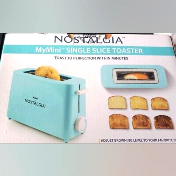 Kitchen | Nostalgia My Mini Single Slice Toaster | Poshmark